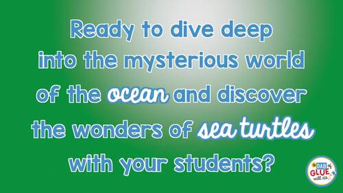 Sea Turtles: Crafts, Life Cycle & Facts, Worksheets, Writing: A K-1 ...