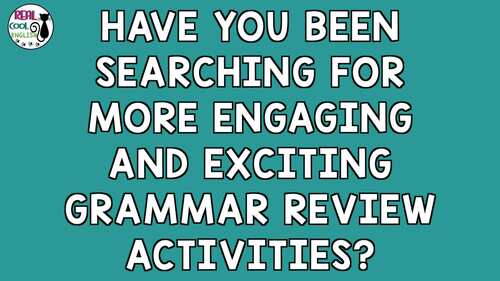 Grammar Review Digital Escape Room - Escape the Decades - Digital Resources