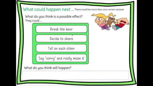 Digital Reading Comprehension Strategies Cause and Effect by Aussie Waves