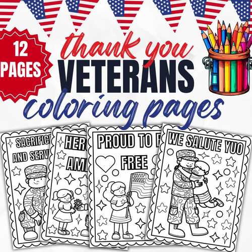 US Veterans Day Coloring Pages | Printable Kids Activities | Veterans ...