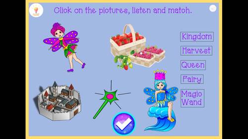 Reading and Listening Comprehension | Exercises | BOOM Cards | Fairy Tale