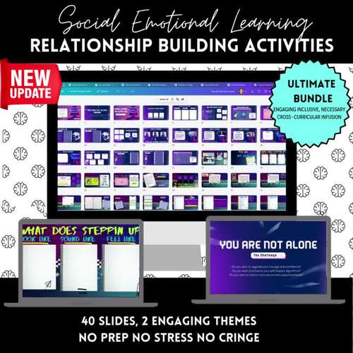 BUNDLE | Social Emotional Learning Community and Well-Being Activities