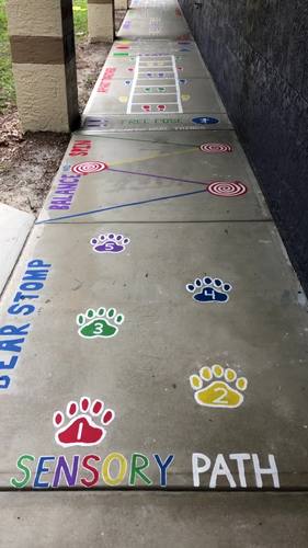 Sensory Path by Teaching Outside the Box | TPT