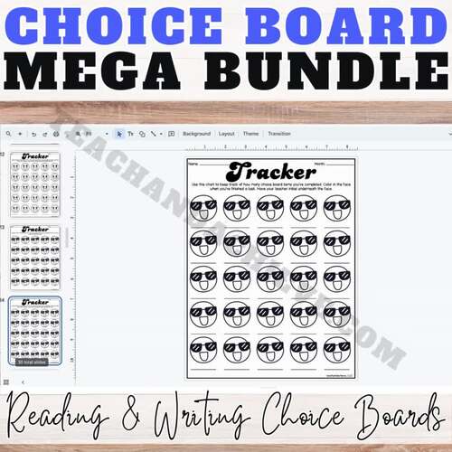 Full Year ELAR Early Finisher Choice Board, Early Finish, Reading BINGO ...
