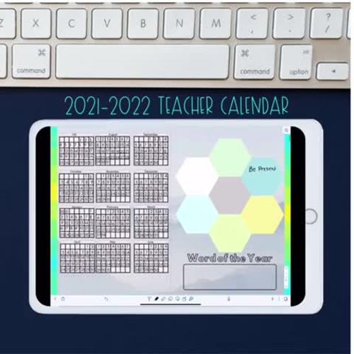 2021-2022 Teacher Planner | Printable + Digital by Arrowleaf Academics