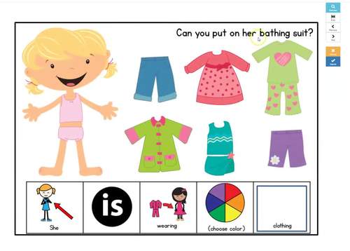Dressed for the Weather BOOM Cards™ Vocabulary Activity - Distance Learning