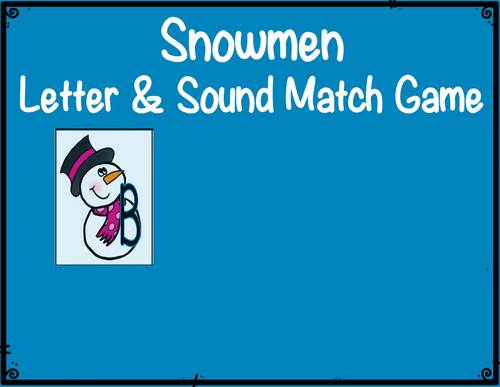 Snowmen Literacy Centers by The Teaching Scene by Maureen | TPT