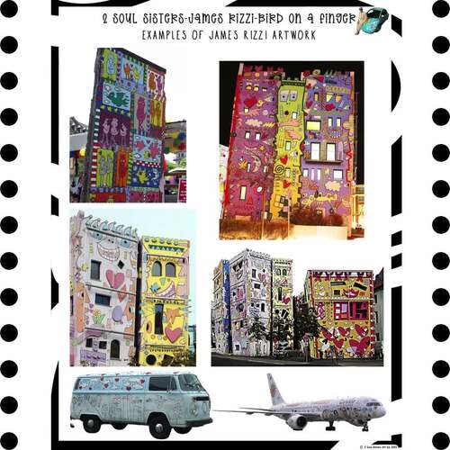 James Rizzi-Inspired Pop Art Project: Bird on a Finger by 2 Soul ...