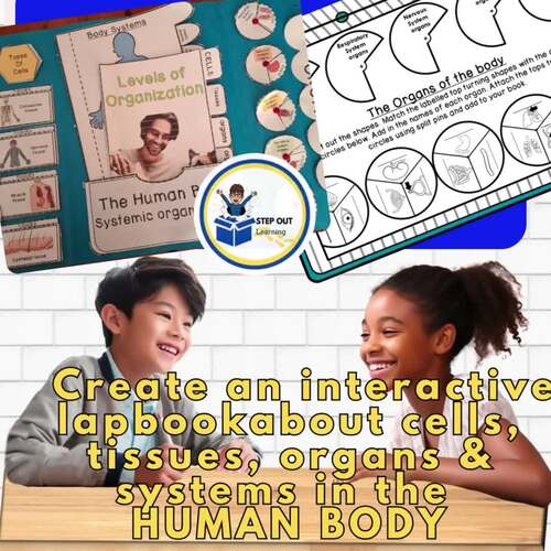 Human body systems Interactive Notebook Foldables & Worksheets 7th ...
