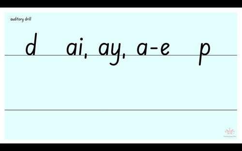 5 x Dictation Lessons: Set 39- eer and ear words and sentences- NO PRINT