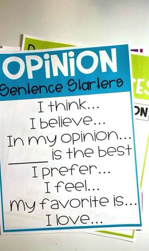 Opinion Writing Unit by Sweetnsauerfirsties | Teachers Pay Teachers