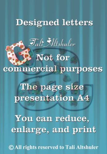 English Digital Letters, numbers and symbols decorate classroom - Fruit