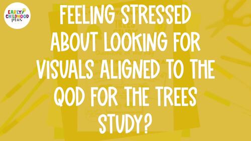 Tree Study Creative Curriculum Question of the Day for Preschool 6th ...