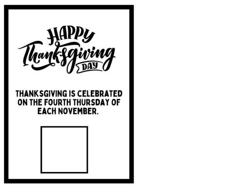 Thanksgiving Traditions Adapted Book for Special Education by ...