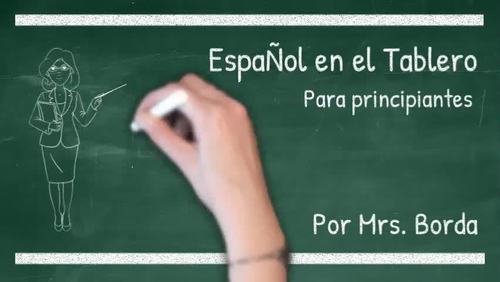 Spanish Distance Learning / La Escuela ¿De qué color es? # E-2.2