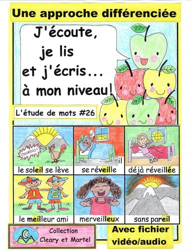 J'écoute, je lis... #26 - French - Differentiation - Distance Learning ...