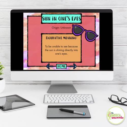 NO PRINT Summer Themed Idioms in Context Activities | TPT