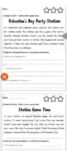 Valentine’s Day Short Reading Passages with Comprehension Questions ...