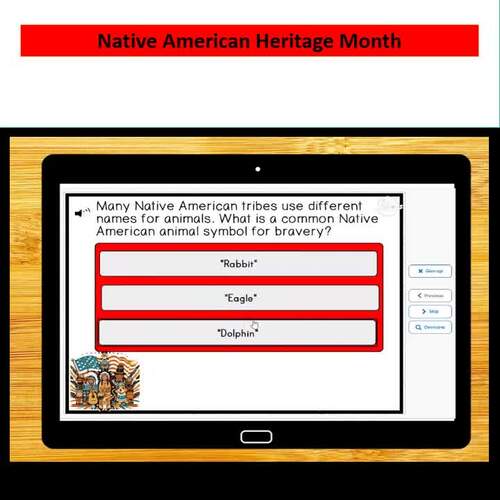 Native American Heritage Month Digital Boom Cards | Cultural Awareness