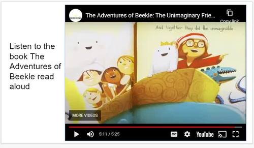The Adventures of Beekle Literacy Unit for Special Education PRINT AND ...