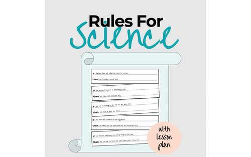 Rules For Science by MINTful Classroom | TPT