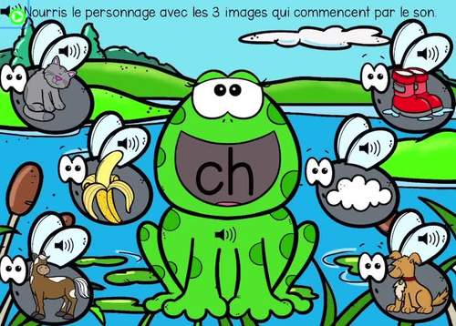 BOOM CARDS - Les sons T et CH - 1re année - Conscience phonologique