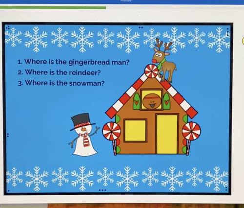 Holiday Prepositions Boom Cards by Expressive Notions | TPT