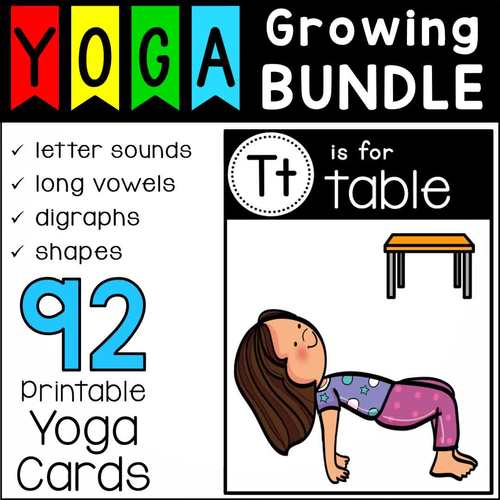 Yoga Cards BUNDLE by Primary Polished | TPT