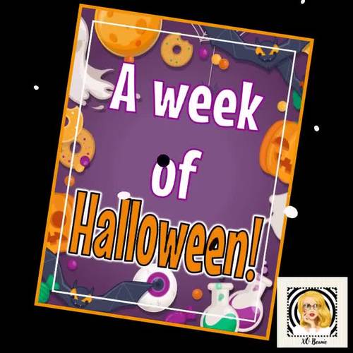 A week of Halloween! PreK/ Kindergarten curriculum by XOXO Beanie