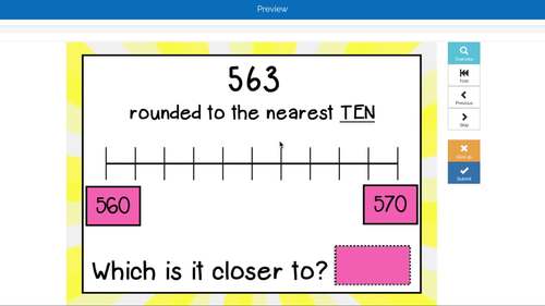 3rd Grade Rounding to the Thousands Boom Cards Digital Activity | TPT