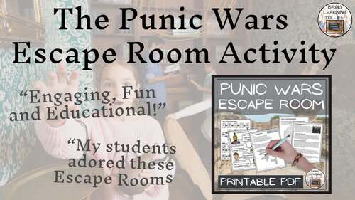 The Punic Wars Escape Room | Social Studies & Ancient History Activity