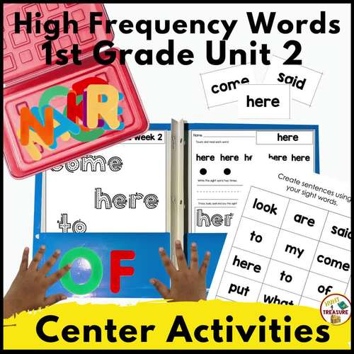 Benchmark Advance High Frequency Word Activities | 1st Grade Unit 2