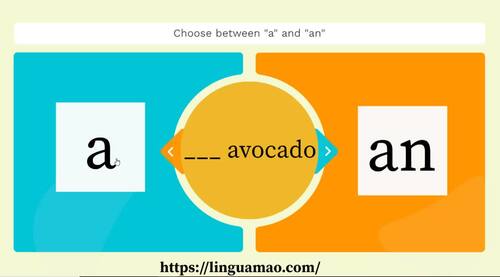 Articles a/an. Interactive genially quiz by Linguamao ESL | TPT