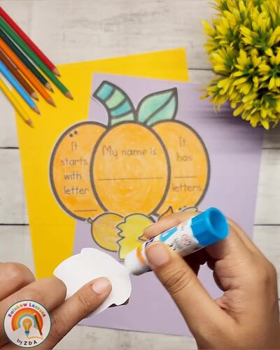Pumpkin Name Craft | Pumpkin Name Puzzle | Pumpkin Name Activity