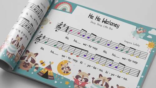 Ho, Ho, Wataney - Iroquois Lullaby | Native American | Sheet Music ...