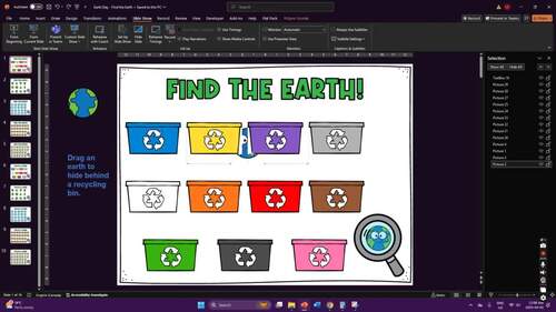 Earth Day Digital Hide & Seek | Find the Earth | Letters Numbers Shapes ...