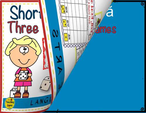 Three Phonics Short Vowel Dice Games Bundle by The Teaching Scene by ...