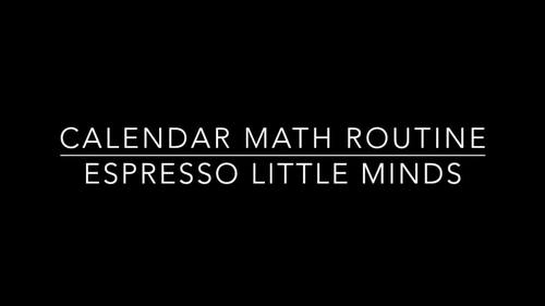 Calendar Math Morning Meeting Digital Slides for Circle Time - POWERPOINT