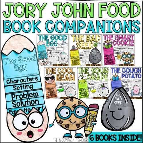 Jory John Read Aloud Comprehension BUNDLE | Book Companions with ...