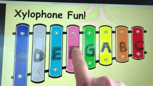 Elementary Music- Interactive Xylophone Lesson! by The Music Suite