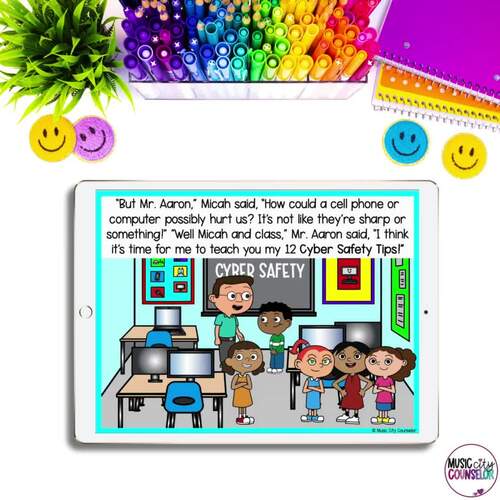 Cyber Safety, Digital Citizenship, Internet Safety, Online Safety Lesson