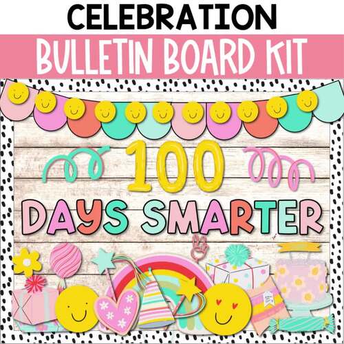 100th Day Of School Bulletin Board January Door Decor, Testing Test ...