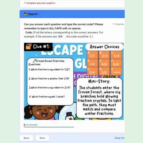 3rd Grade Winter Math Escape Room | Escape the Snow Globe! | TPT