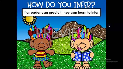 Making Inferences Mini Lesson (Google Classroom & PPT) Distance Learning