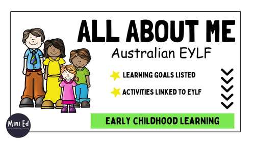 All About Me: Canva-Editable Template..EYLF Unit Study..Family Daycare ...