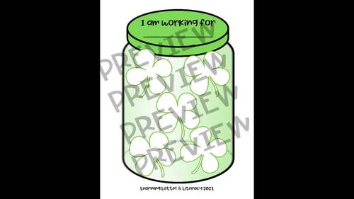 St. Patrick's Day Clover Jar Reward Online ESL Teacher | Classroom ...