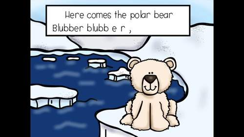 Polar Animals Poem Song & Video With Winter Writing Activities & More