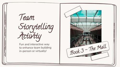 Team Building Storytelling Activity/Icebreaker for Students/Staff - BUNDLE