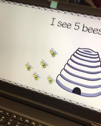 Bees in the Hive Subtraction Game for Kindergarten * No PREP | TpT