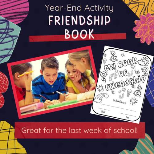 End-of-Year Friendship Book by Shine Like Stars | TPT